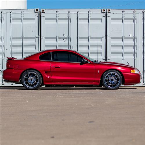 Mustang SVE FR500 Wheel & Nitto Kit - 18X9/10 - Chrome | 1994-2004
