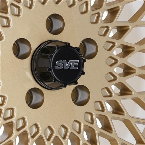 SVE Fox Body Mesh Wheel - Classic Gold - 17x9 - 5 Lug | 79-93 Mustang