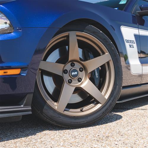 SVE Mustang R355 Wheel Kit - 19x10/11 - Satin Bronze (05-14)
