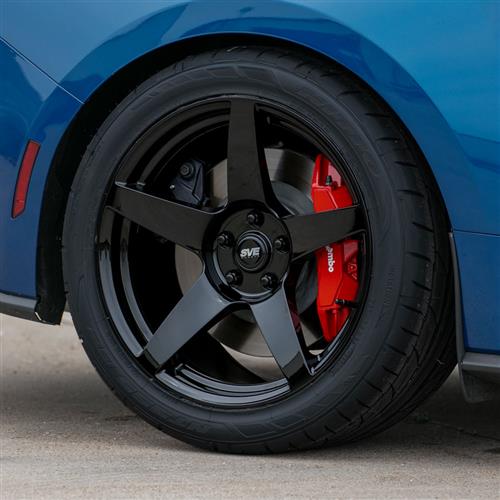SVE Mustang R355 Wheel Kit - 19x10 - Gloss Black (15-24)