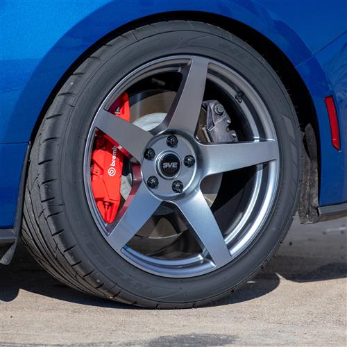 SVE Mustang R355 Wheel & Nitto Tire Kit - 19x10/11 - Titanium (2024)