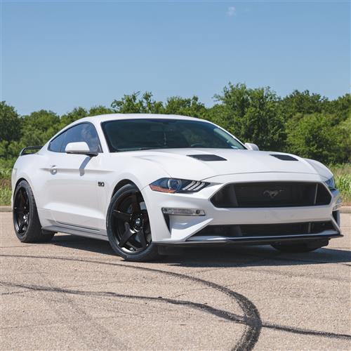 15-23 SVE Mustang R355 Wheel & Nitto Tire Kit - 19x10/11 - Gloss Black