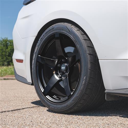 15-23 SVE Mustang R355 Wheel & Nitto Tire Kit - 19x10/11 - Gloss Black
