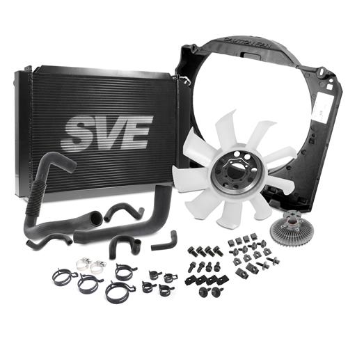 SVE Fox Body Radiator Upgrade Kit w/ Stock Fan | (86-93)