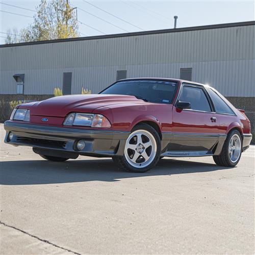 Fox Body Mustang SVE Saleen SC Style Wheel - 17x10 - Silver (79-93)