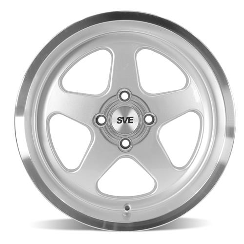Fox Body Mustang SVE Saleen SC Style Wheel - 17x10 - Silver (79-93)