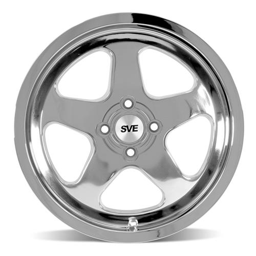 Mustang SVE Saleen SC Style Wheel - 17x8 Chrome | (79-93)