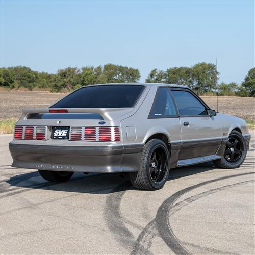 Mustang SVE Saleen SC Style Wheel & Tire Kit - 17x8/10 - Gloss Black