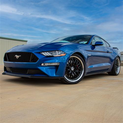 SVE Mustang Series 3 Wheel & Nitto Tire Kit - 20x8.5/10 - Gloss Black ...