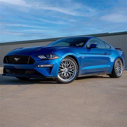 SVE Mustang Series 3 Wheel & Nitto Tire Kit - 20x8.5/10 - Gun Metal (15-23)