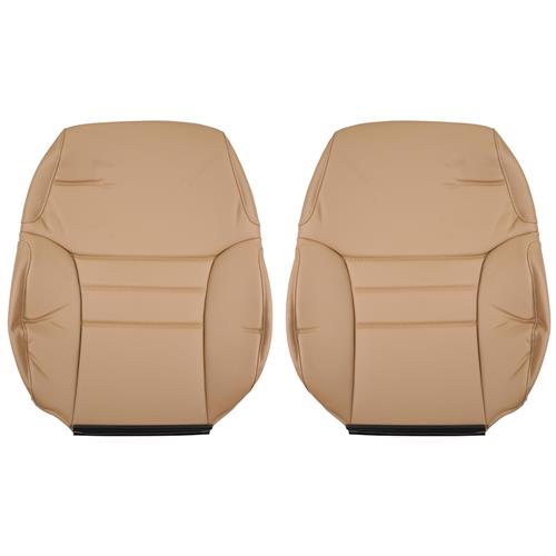 TMI Mustang Front Sport Seat Upholstery - Saddle Tan Vinyl (1997) 43 ...
