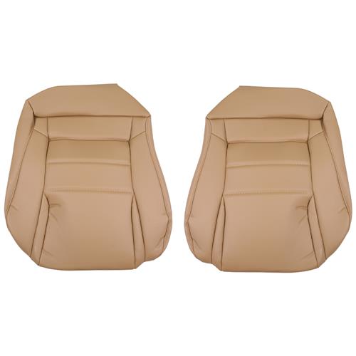 TMI Mustang Front Sport Seat Upholstery - Saddle Tan Vinyl (1997) 43 ...