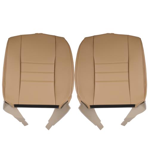 TMI Mustang Sport Seat Upholstery Saddle Tan Vinyl (1998) Coupe 43 ...