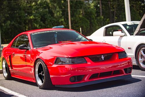 Mustang Bullitt Wheel Kit - 17x9/10.5 Black (94-04)