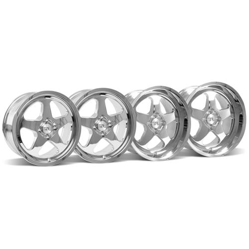 Mustang Saleen SC Wheels 17X9/10 Chrome (79-93) - LMR
