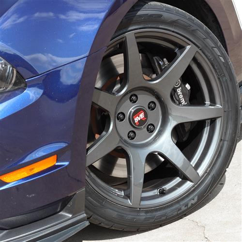 SVE Mustang R350 Wheel Kit - 19x10 - Liquid Graphite (05-14)