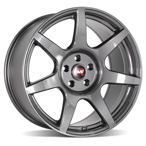 SVE Mustang R350 Wheel Kit - 19x10 - Liquid Graphite (05-14)