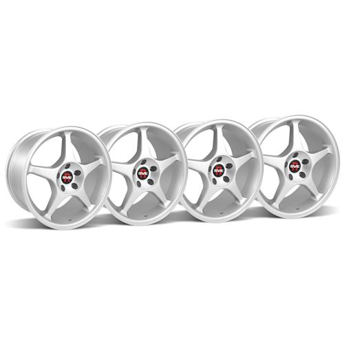 SVE Mustang 2000 Cobra R Style Wheel Kit- 18x9.5 Silver (94-04)