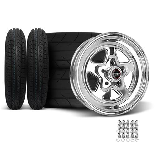 Weld Mustang Pro-Star Wheel & Tire Kit - 15X3.5/8 (94-04) Nitto NT555R